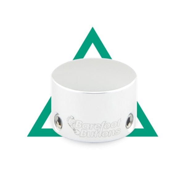 Barefoot Buttons V1 MINI TALLBOY SILVER – TGT11 – These Go To 11